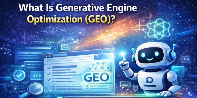 What Is Generative Engine Optimization (GEO)?